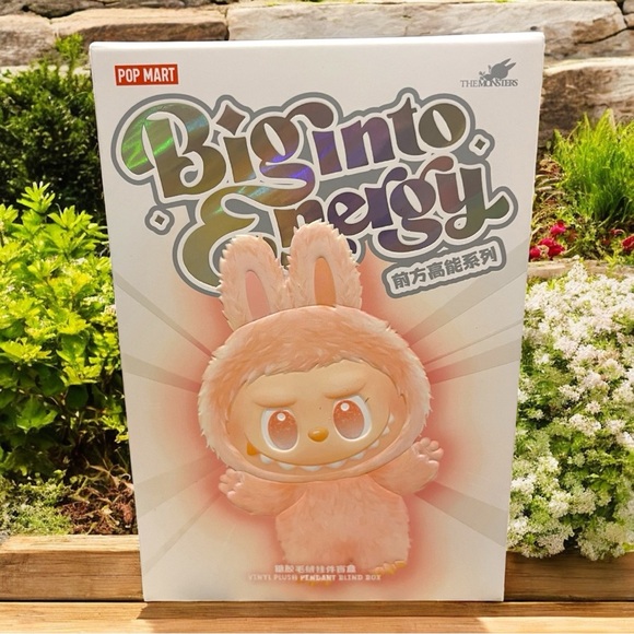 POP MART | Accessories | Labubu Big Into Energy Blind Box Popmart ...